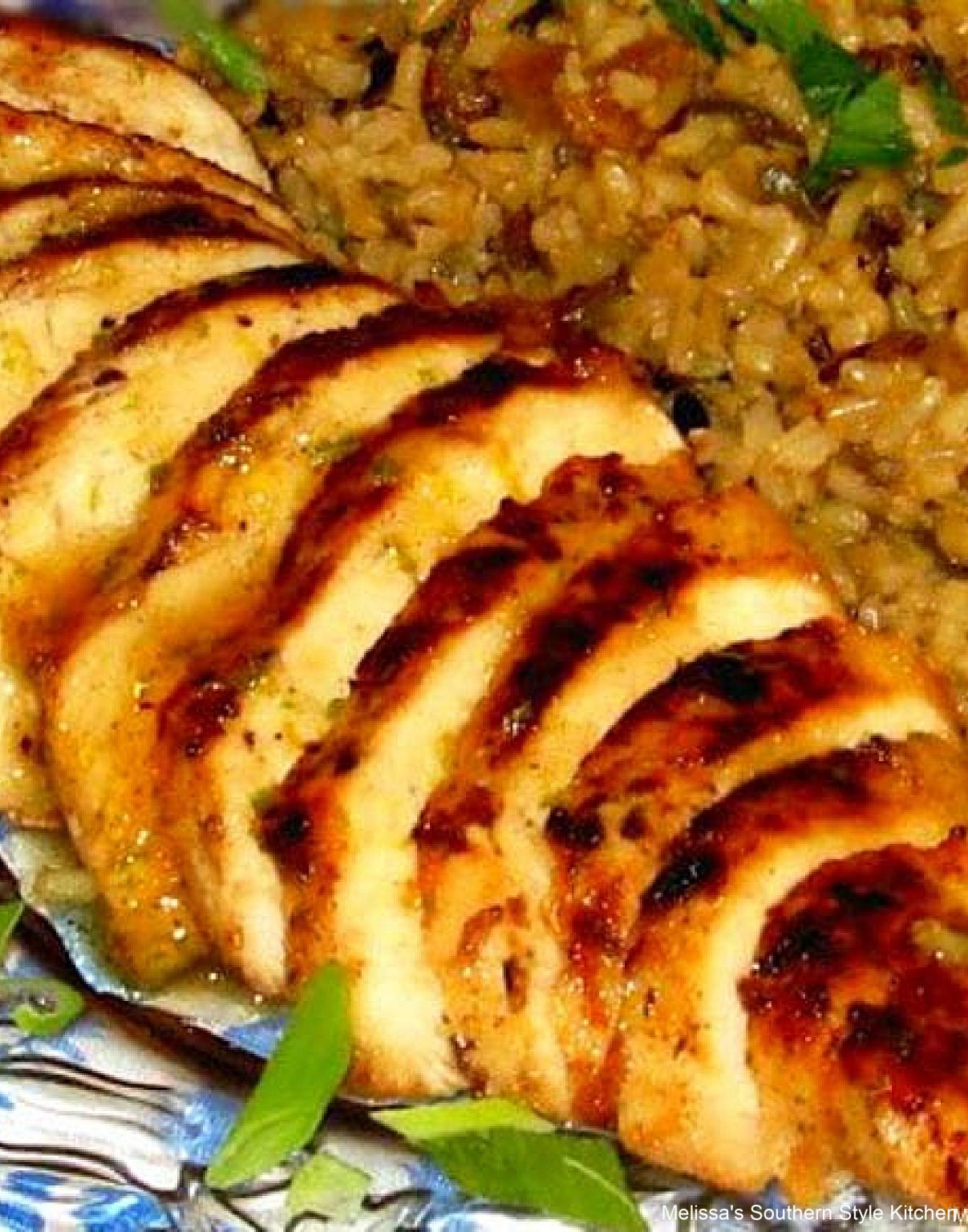 Caribbean Chicken with a Spicy Honey Rum Glaze ...