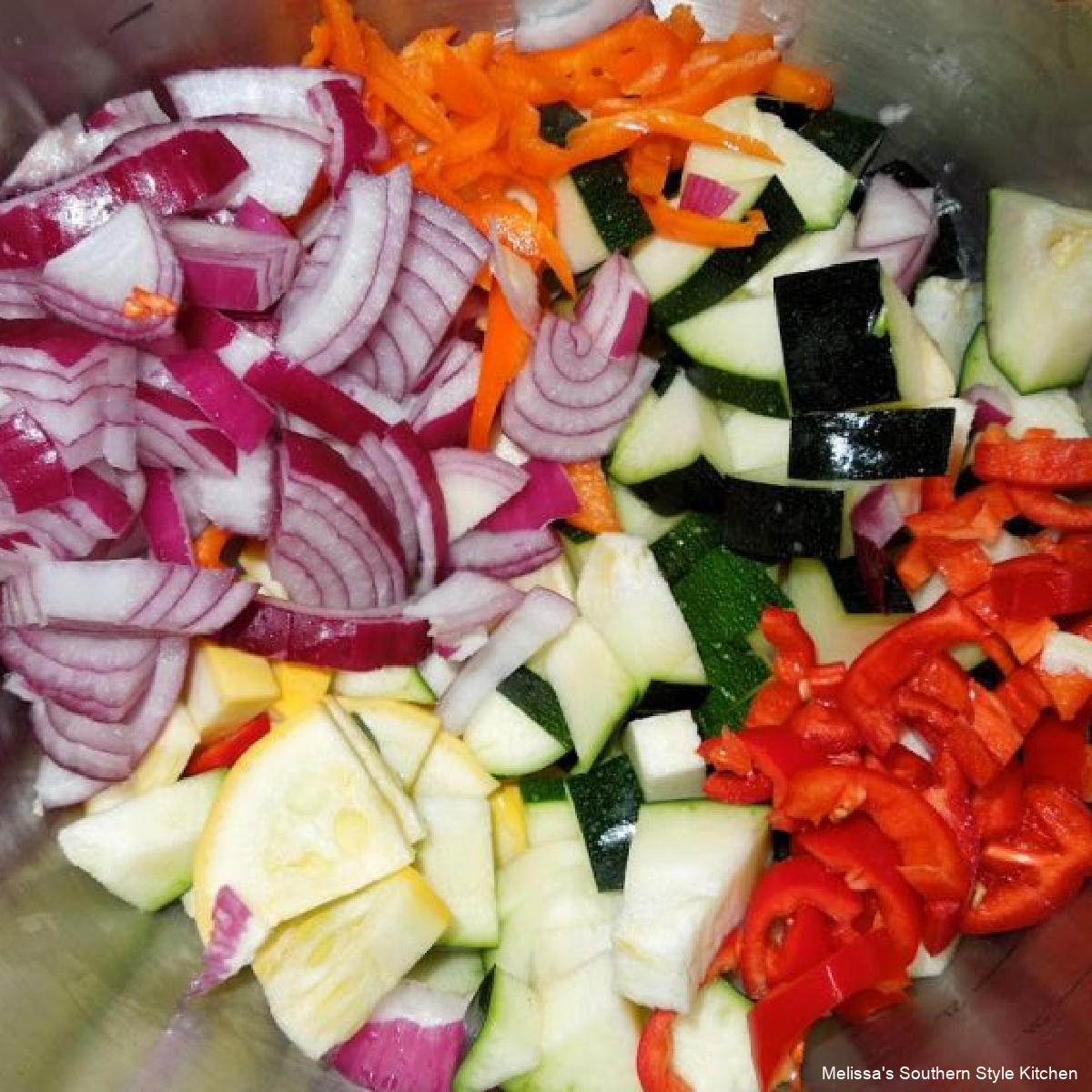 Roasted Squash and Peppers - melissassouthernstylekitchen.com