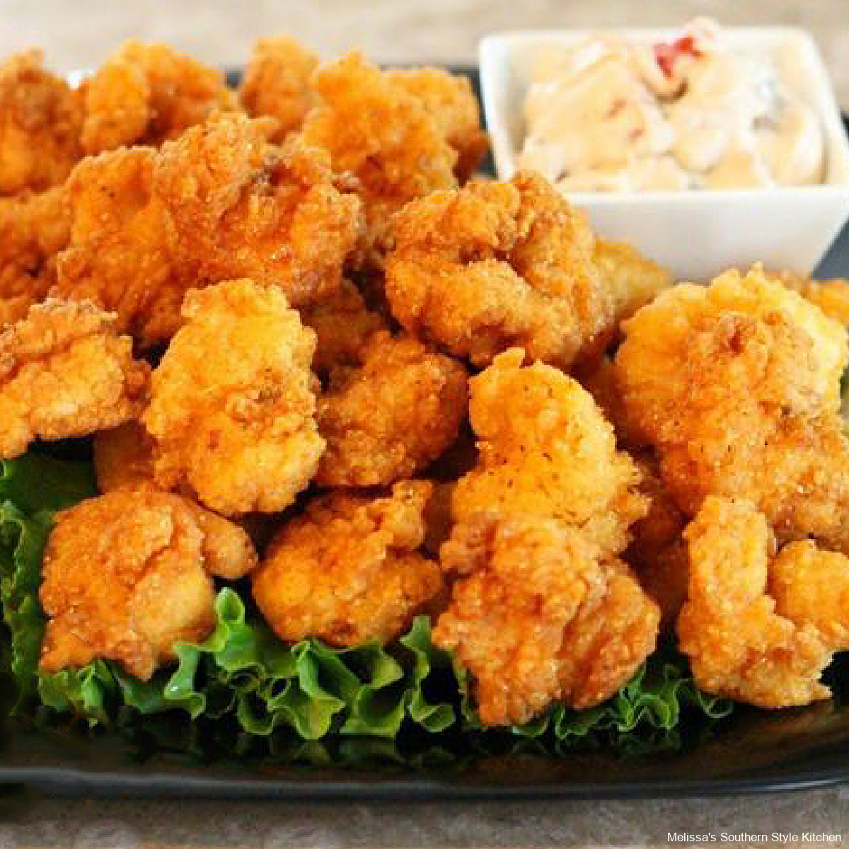 Kickin' Fried Shrimp - melissassouthernstylekitchen.com