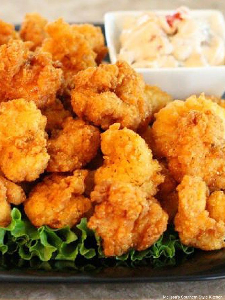 Kickin' Fried Shrimp - melissassouthernstylekitchen.com