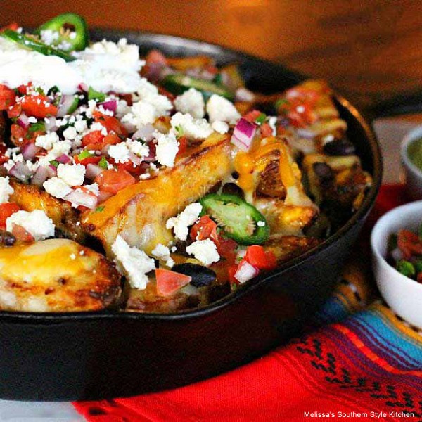 Baked Potato Nachos - melissassouthernstylekitchen.com
