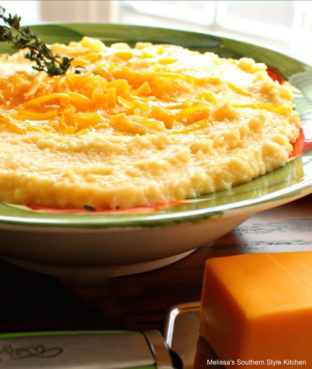 Cheddar Grits - melissassouthernstylekitchen.com