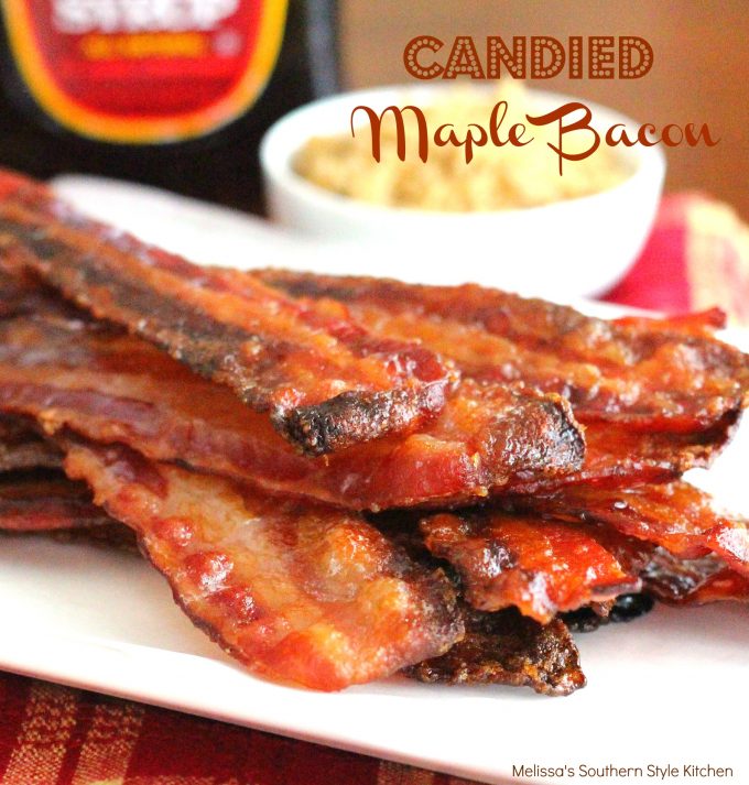 Candied Maple Bacon - melissassouthernstylekitchen.com
