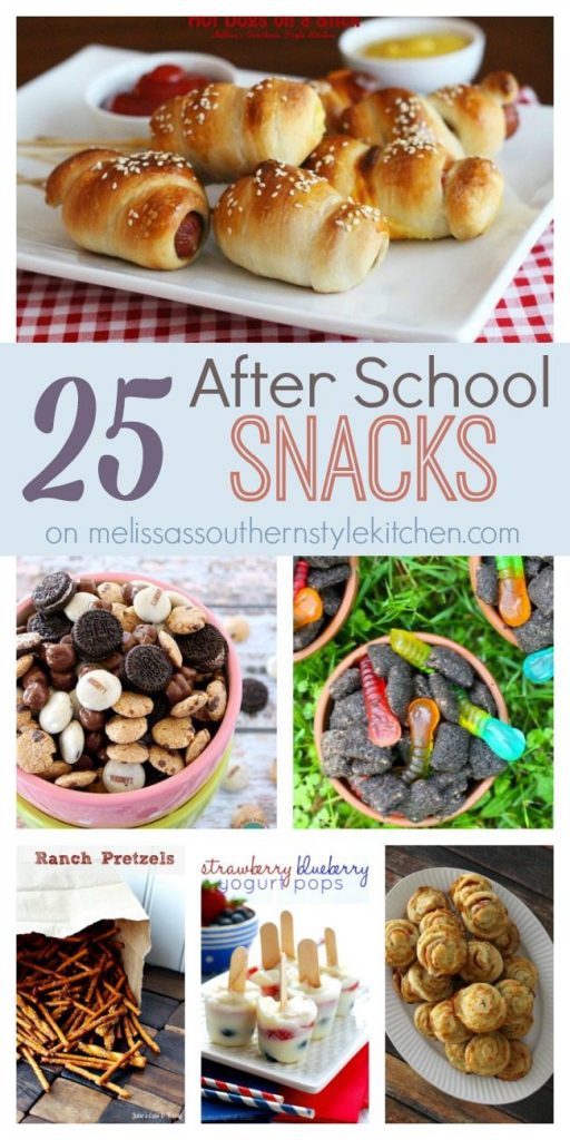 25 After School Snacks - melissassouthernstylekitchen.com