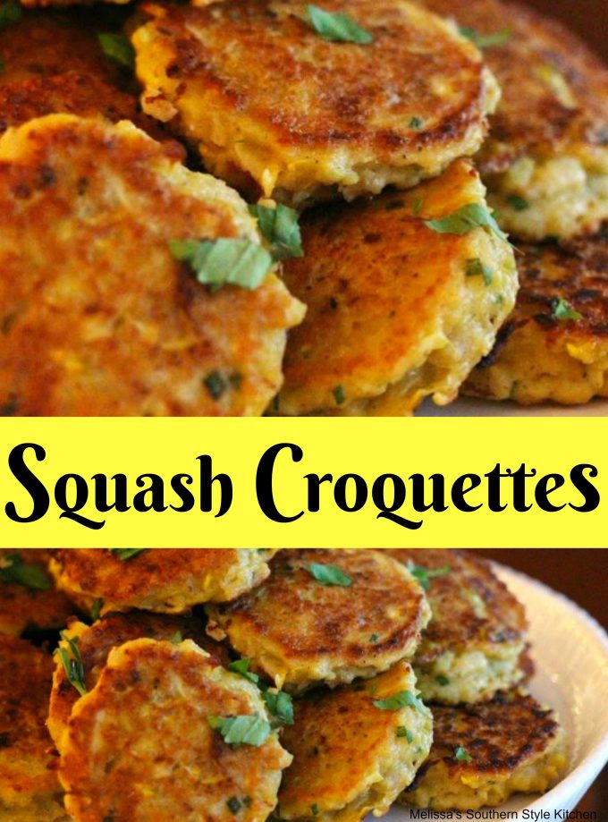 Squash Croquettes - melissassouthernstylekitchen.com