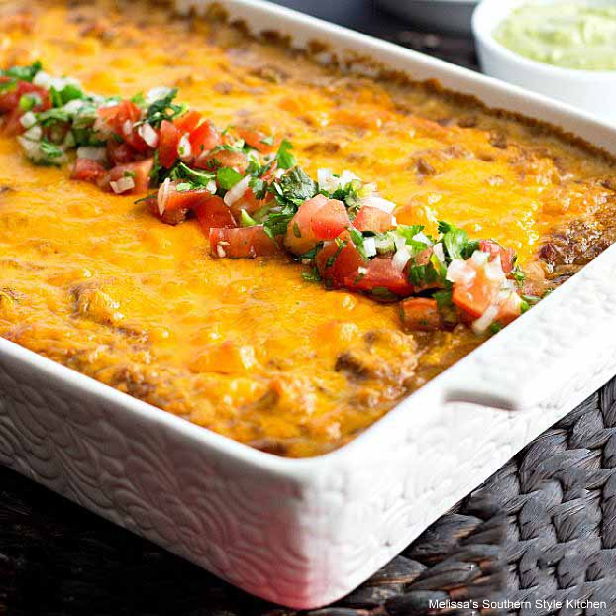 Mexican Salsa Chicken and Rice Casserole - melissassouthernstylekitchen.com