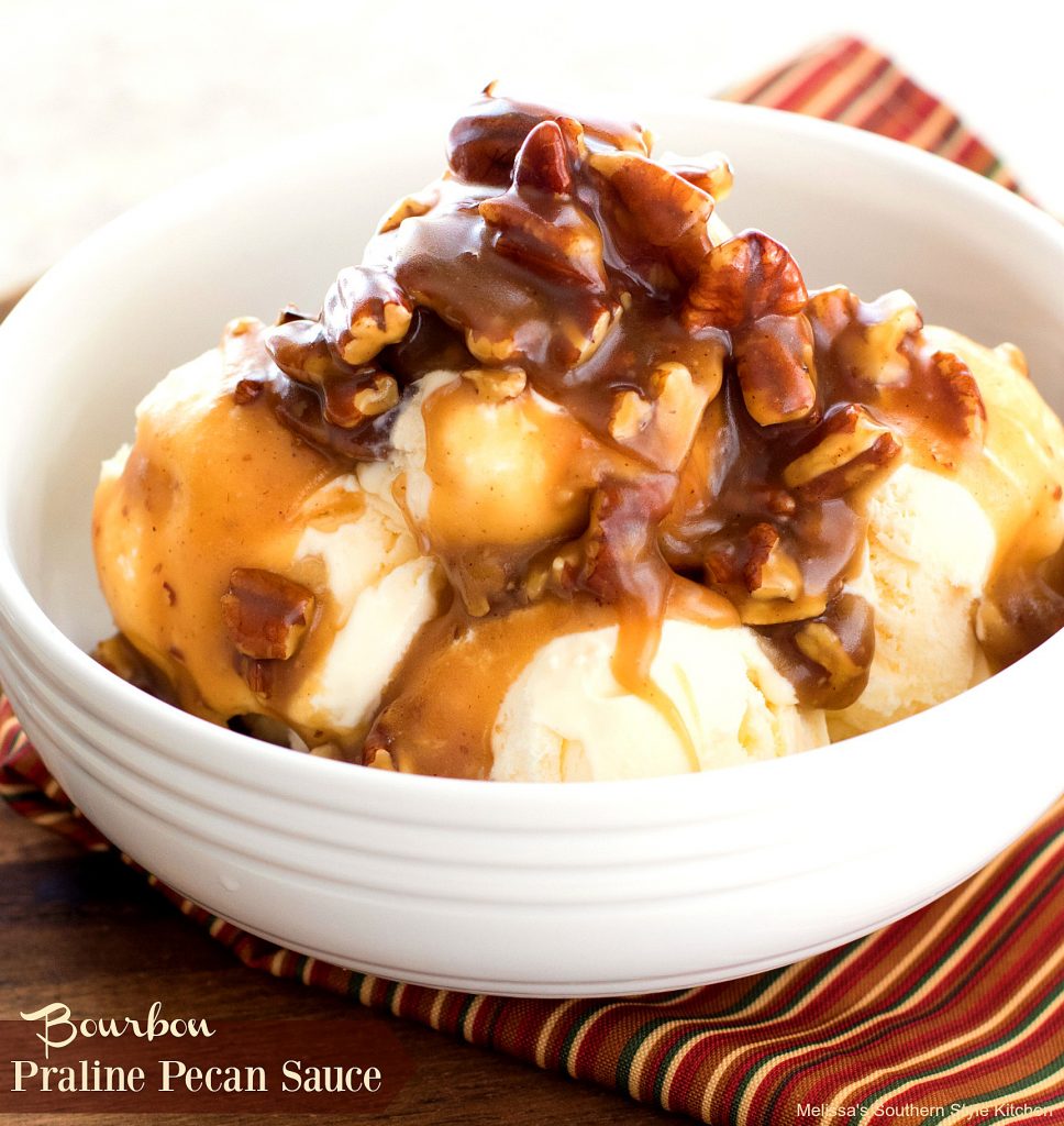 Bourbon Praline Pecan Sauce Melissassouthernstylekitchen Bourbon Praline Pecan Sauce Melissassouthernstylekitchen