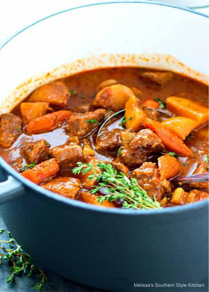 Oven Braised Beef Stew - melissassouthernstylekitchen.com