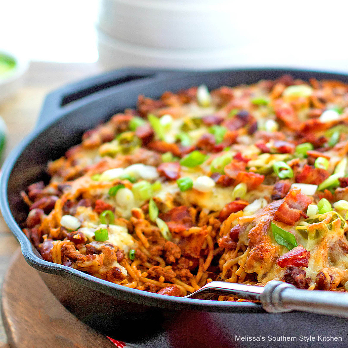 Cowboy Spaghetti - melissassouthernstylekitchen.com