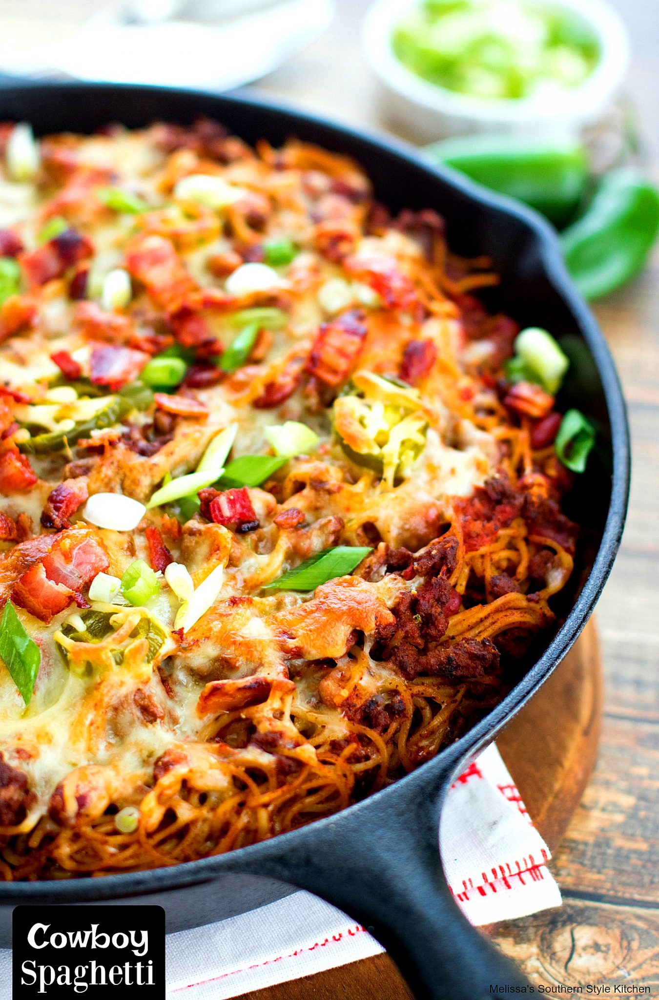 Cowboy Spaghetti - melissassouthernstylekitchen.com