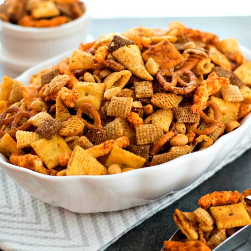 Party Snack Mix - melissassouthernstylekitchen.com