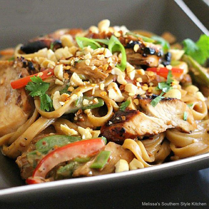 Asian Sesame Chicken Pasta - melissassouthernstylekitchen.com