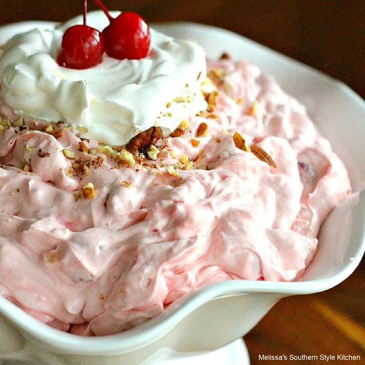 Cherry Pie Fluff - melissassouthernstylekitchen.com