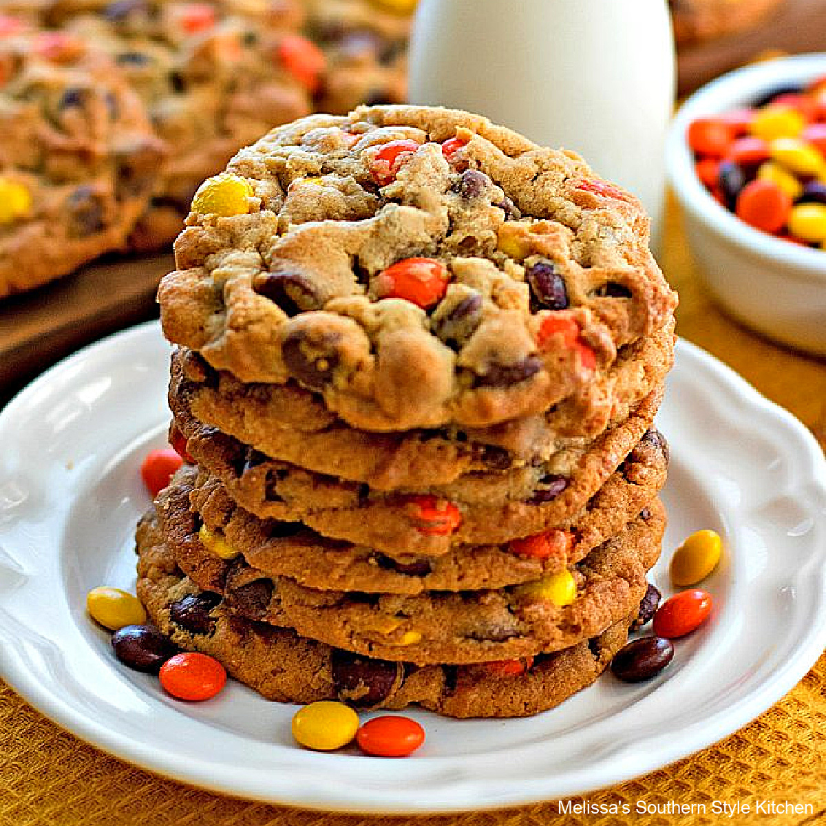 Reese's Peanut Butter Chocolate Chip Cookies ...