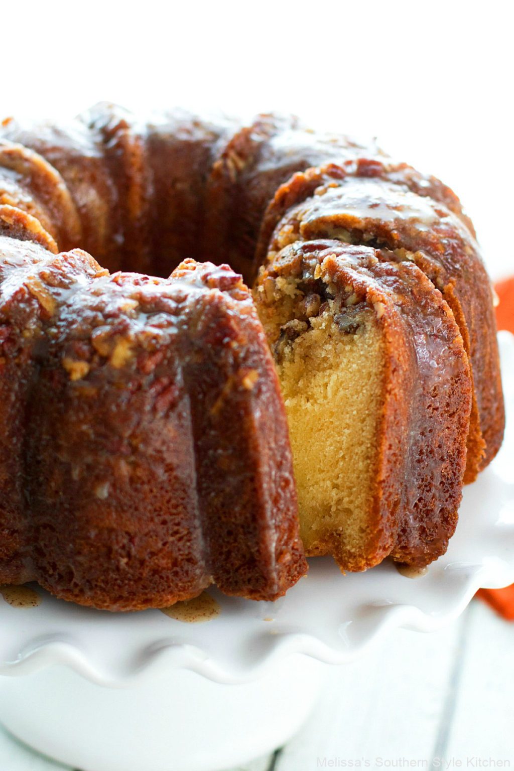 Buttered Rum Cake - melissassouthernstylekitchen.com