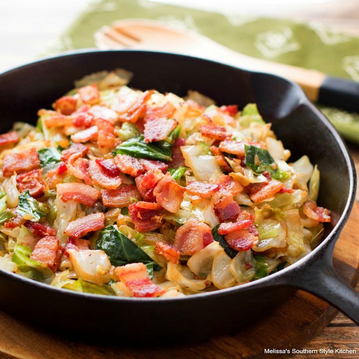 Southern Fried Cabbage - melissassouthernstylekitchen.com