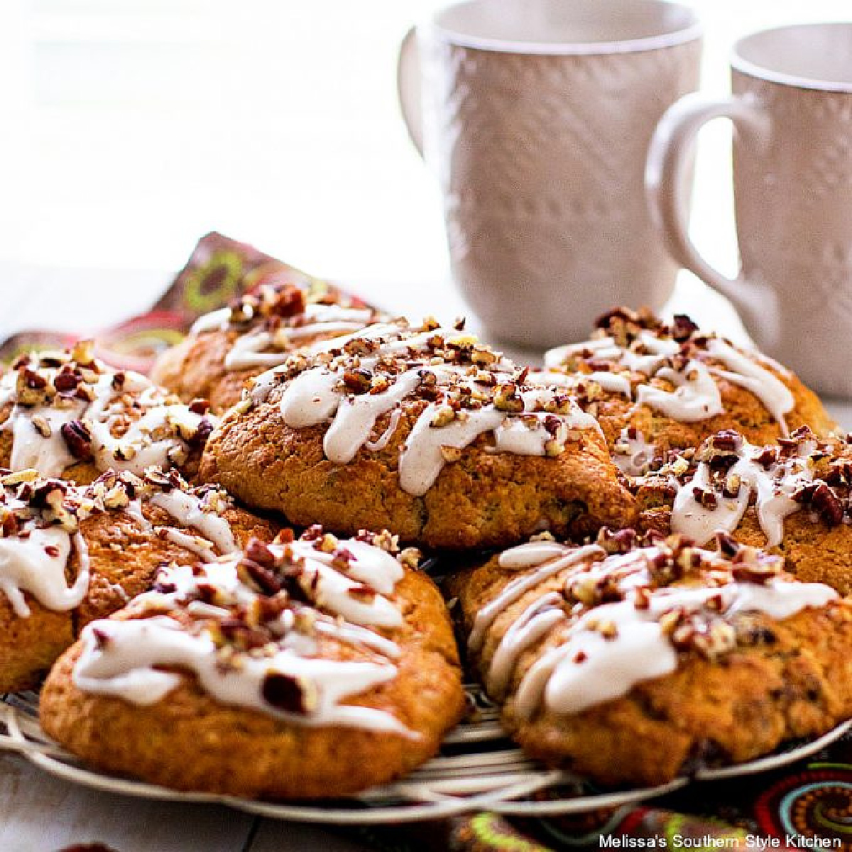 Brown Sugar Pecan Scones - melissassouthernstylekitchen.com