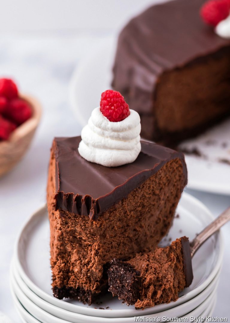 Double Chocolate Cheesecake - melissassouthernstylekitchen.com