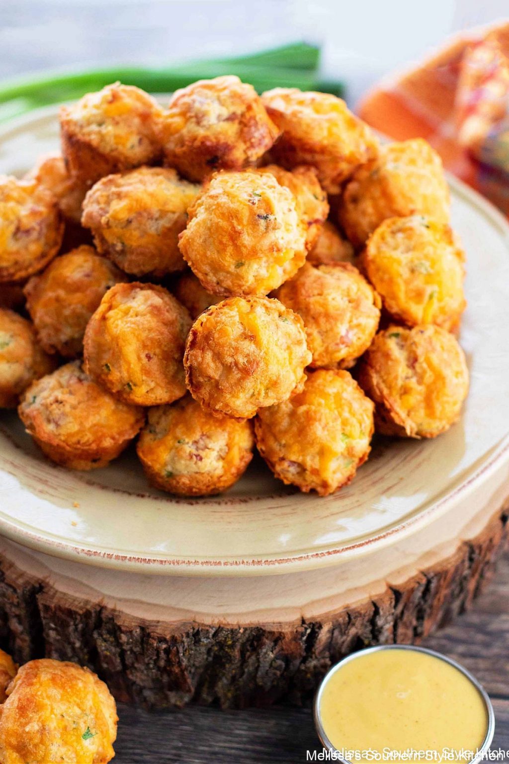 Ham and Cheese Puffs - melissassouthernstylekitchen.com