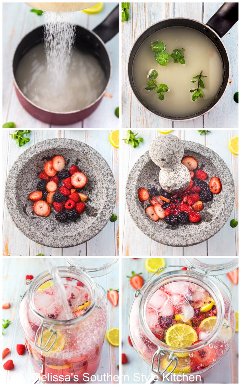 Sparkling Berry Lemonade - melissassouthernstylekitchen.com