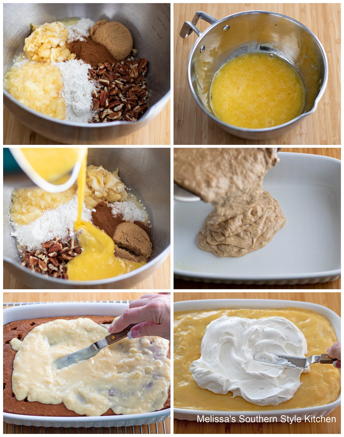 Hummingbird Cake Poke Cake - melissassouthernstylekitchen.com