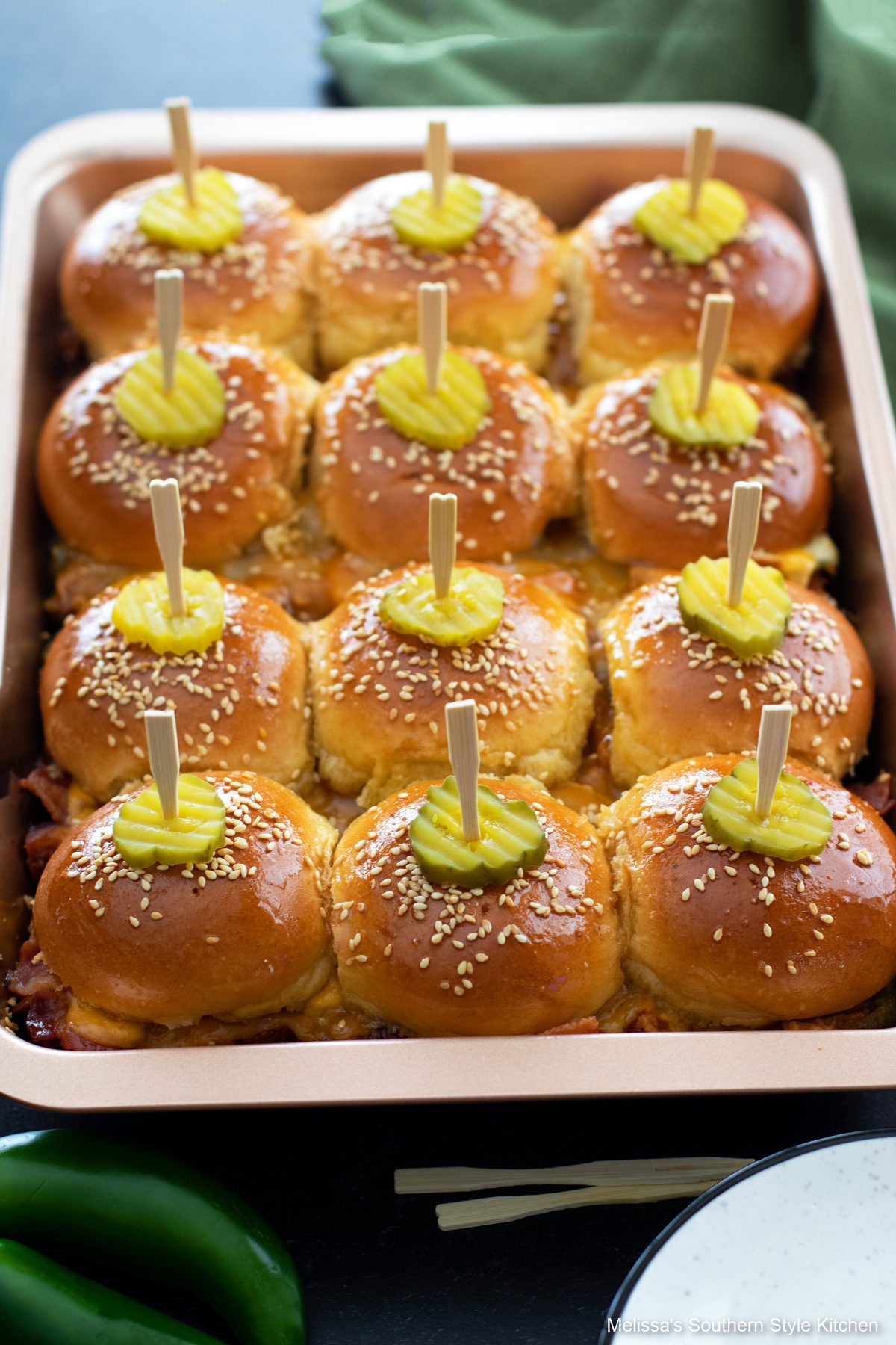 Barbecue Chicken Sliders Recipe - melissassouthernstylekitchen.com