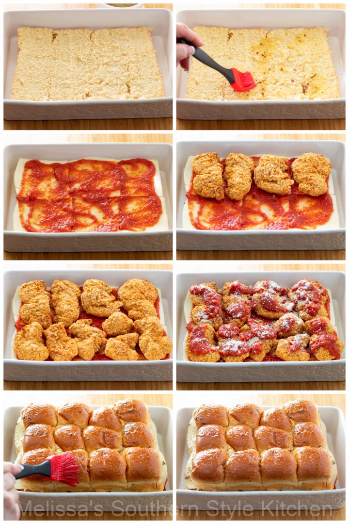 Chicken Parmesan Sliders - melissassouthernstylekitchen.com