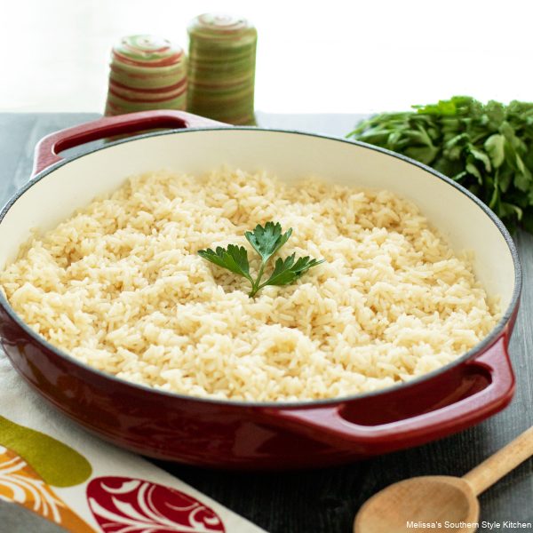 Oven Baked Rice - melissassouthernstylekitchen.com