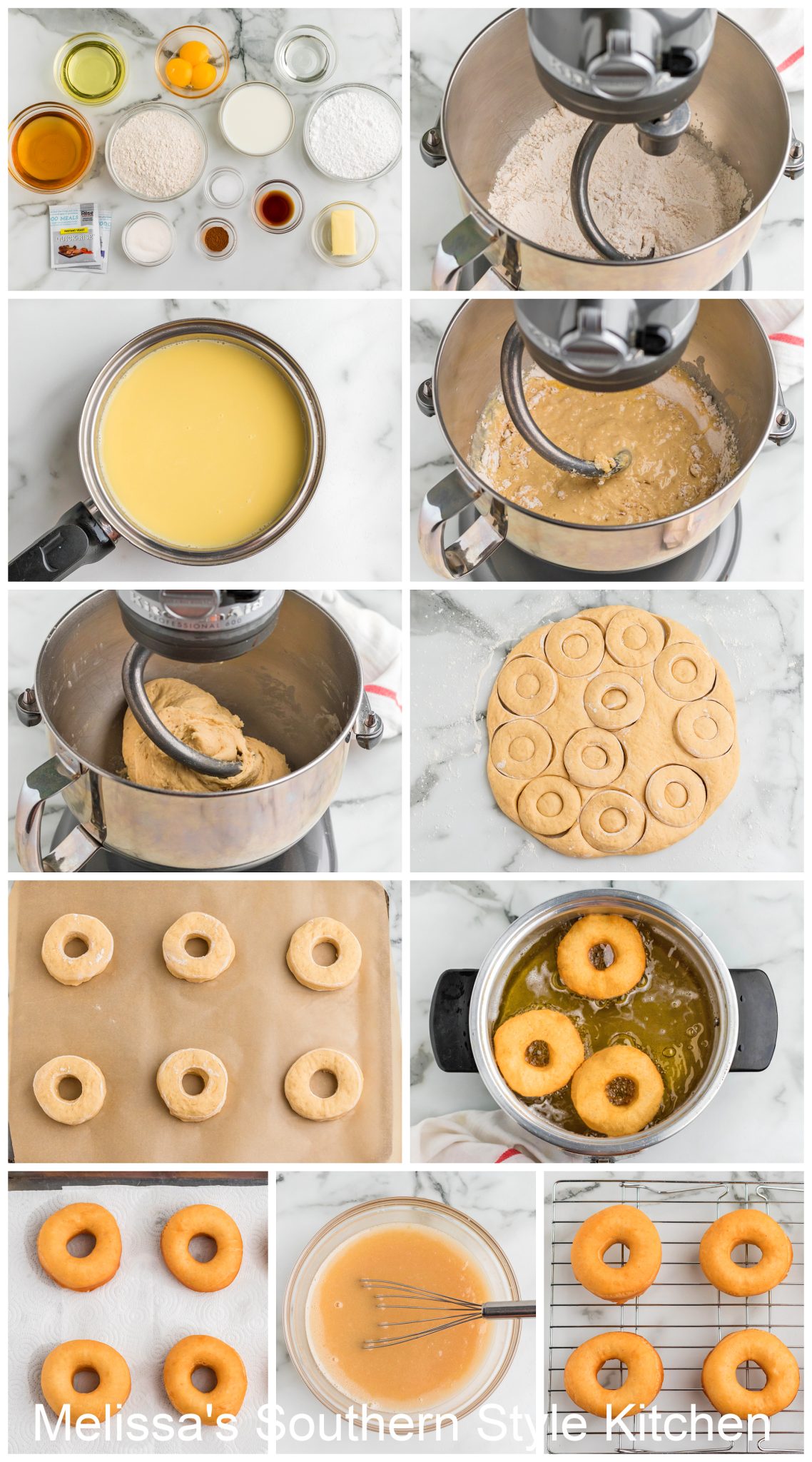 Apple Cider Glazed Doughnuts - melissassouthernstylekitchen.com