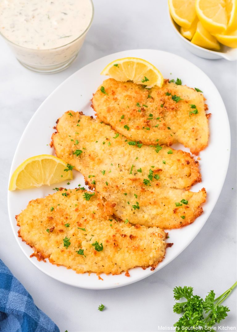 Baked Flounder - melissassouthernstylekitchen.com