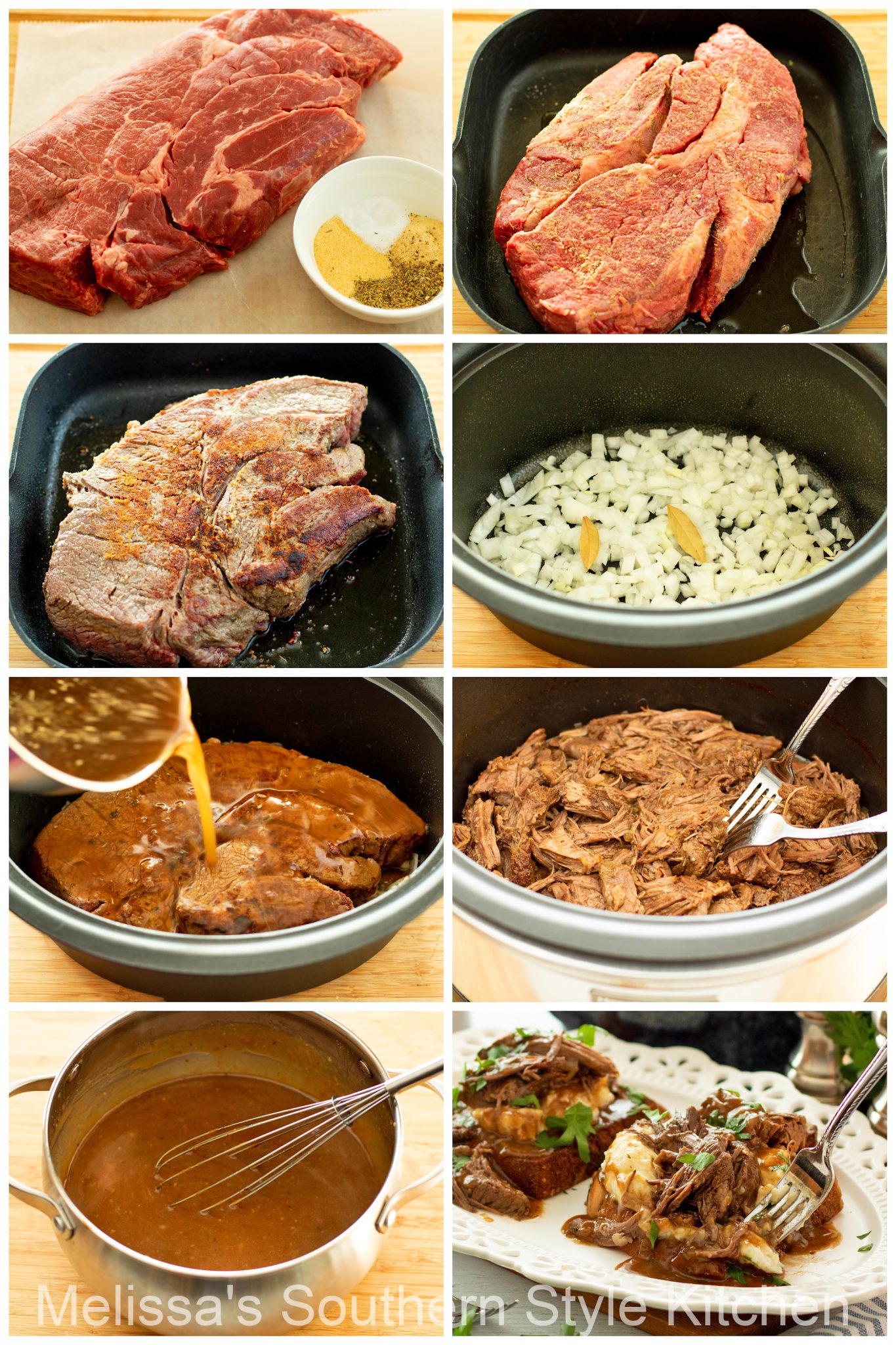 Hot Roast Beef Sandwiches - melissassouthernstylekitchen.com