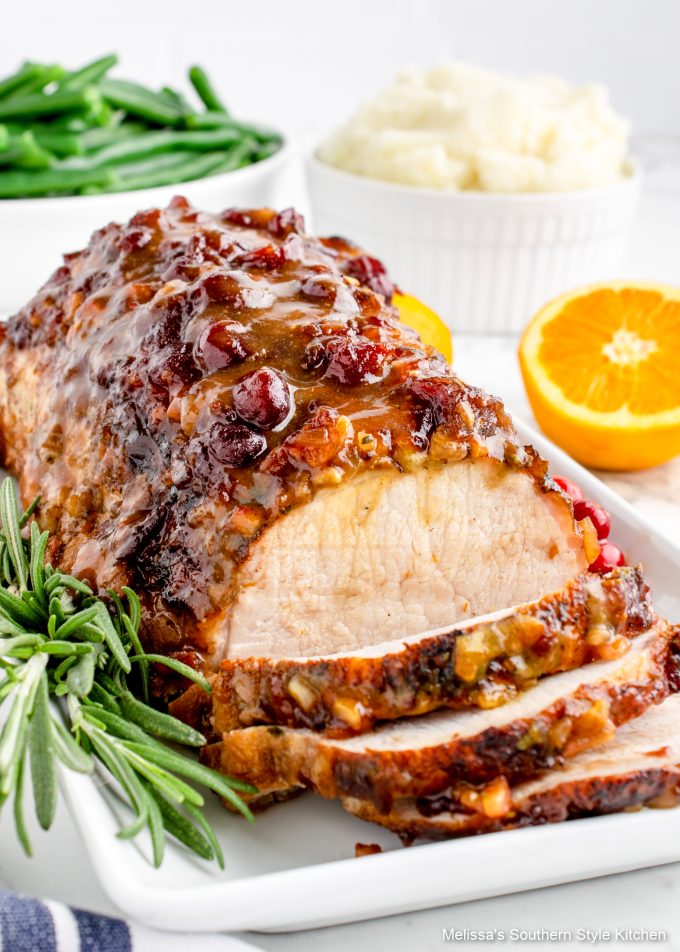 Cranberry Orange Pork Roast - melissassouthernstylekitchen.com