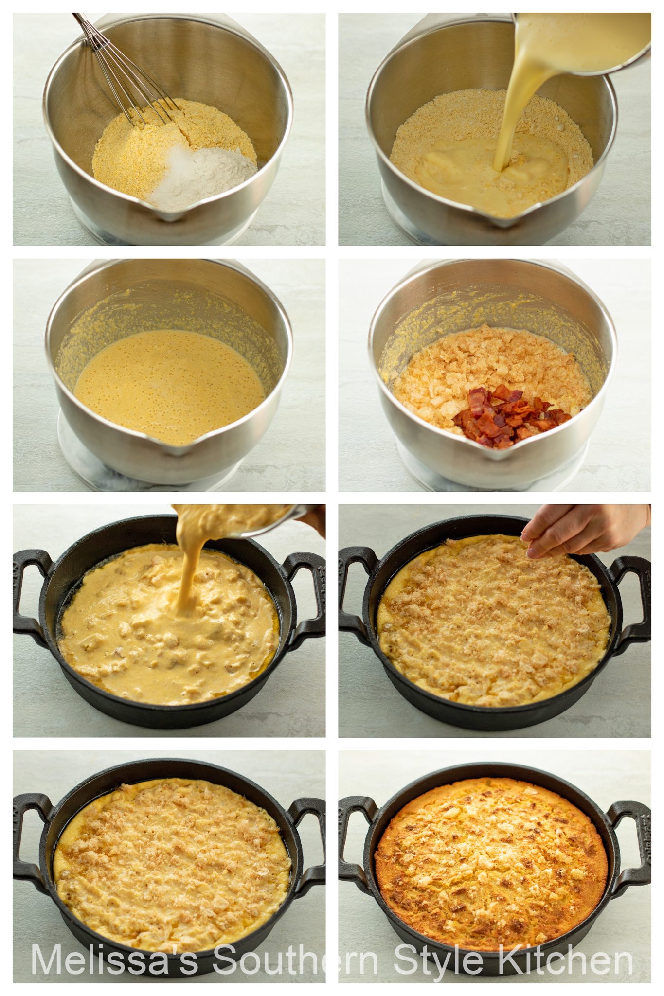 Crackling Cornbread - melissassouthernstylekitchen.com