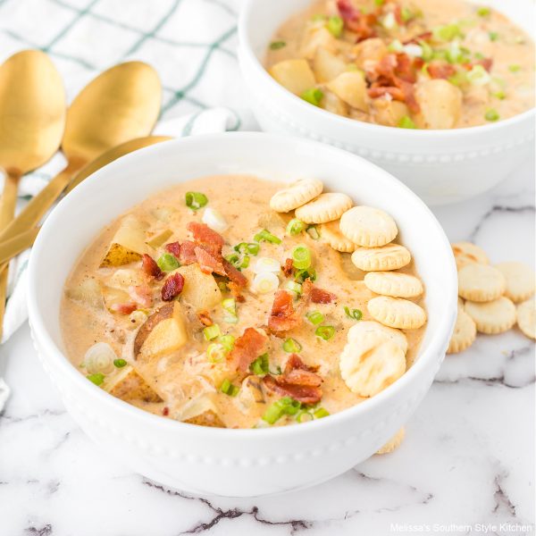 Clam Chowder - melissassouthernstylekitchen.com