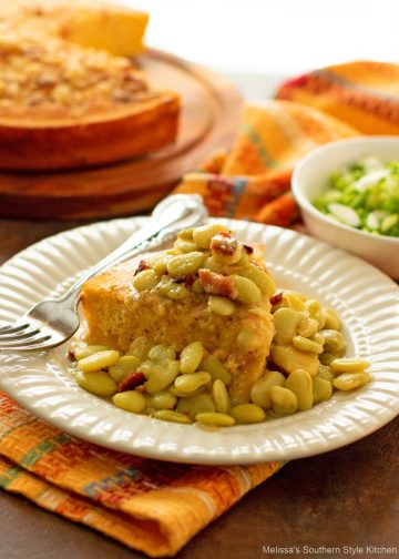 Lima Beans Recipe - melissassouthernstylekitchen.com