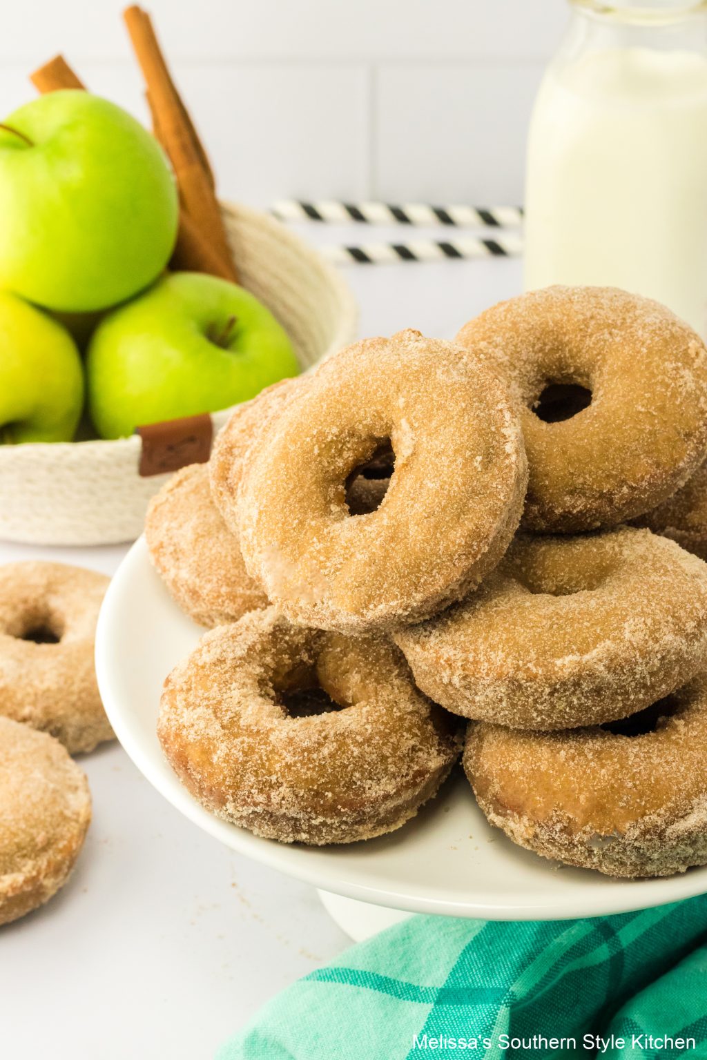 Apple Cider Doughnuts - melissassouthernstylekitchen.com