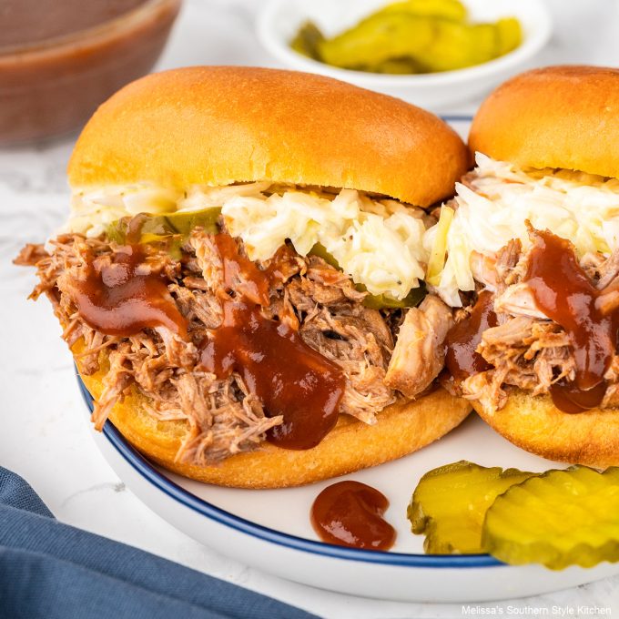 Crockpot Pulled Pork Recipe - melissassouthernstylekitchen.com
