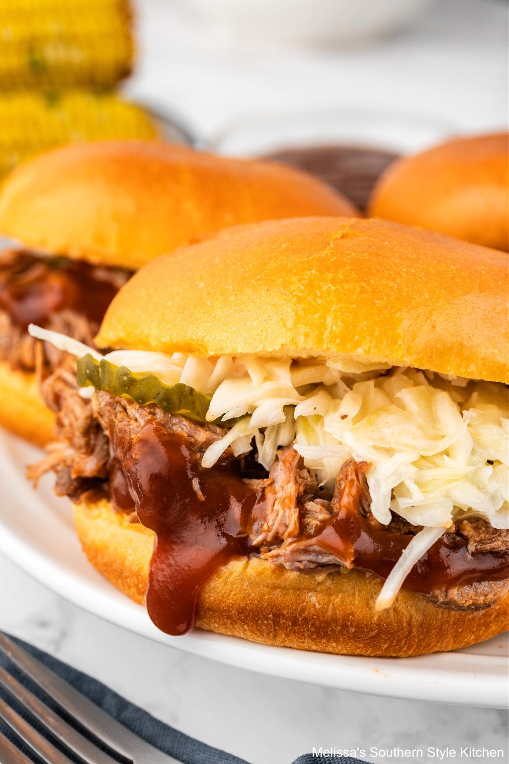 Crockpot Pulled Pork Recipe - melissassouthernstylekitchen.com