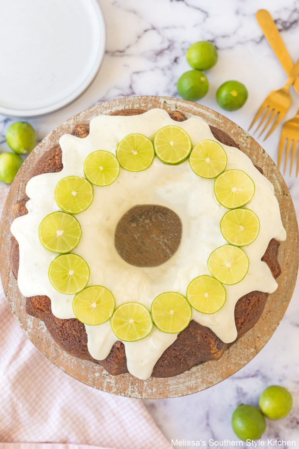 Key Lime Pound Cake - melissassouthernstylekitchen.com