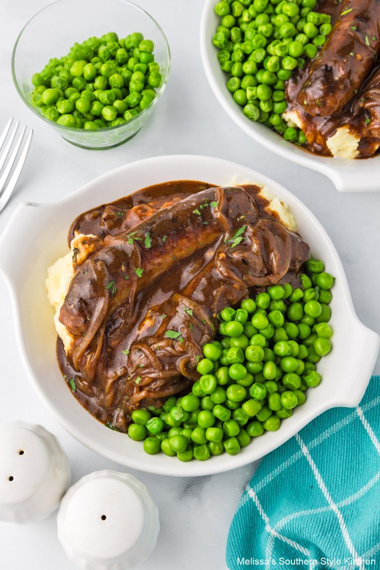Bangers and Mash - melissassouthernstylekitchen.com