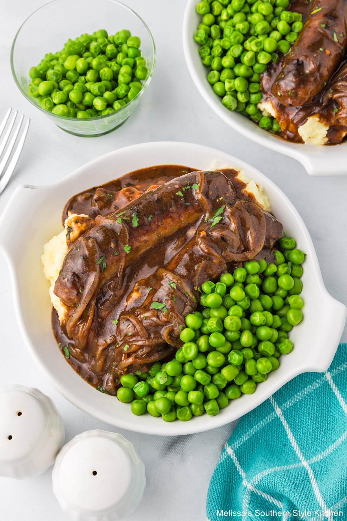 Bangers and Mash - melissassouthernstylekitchen.com