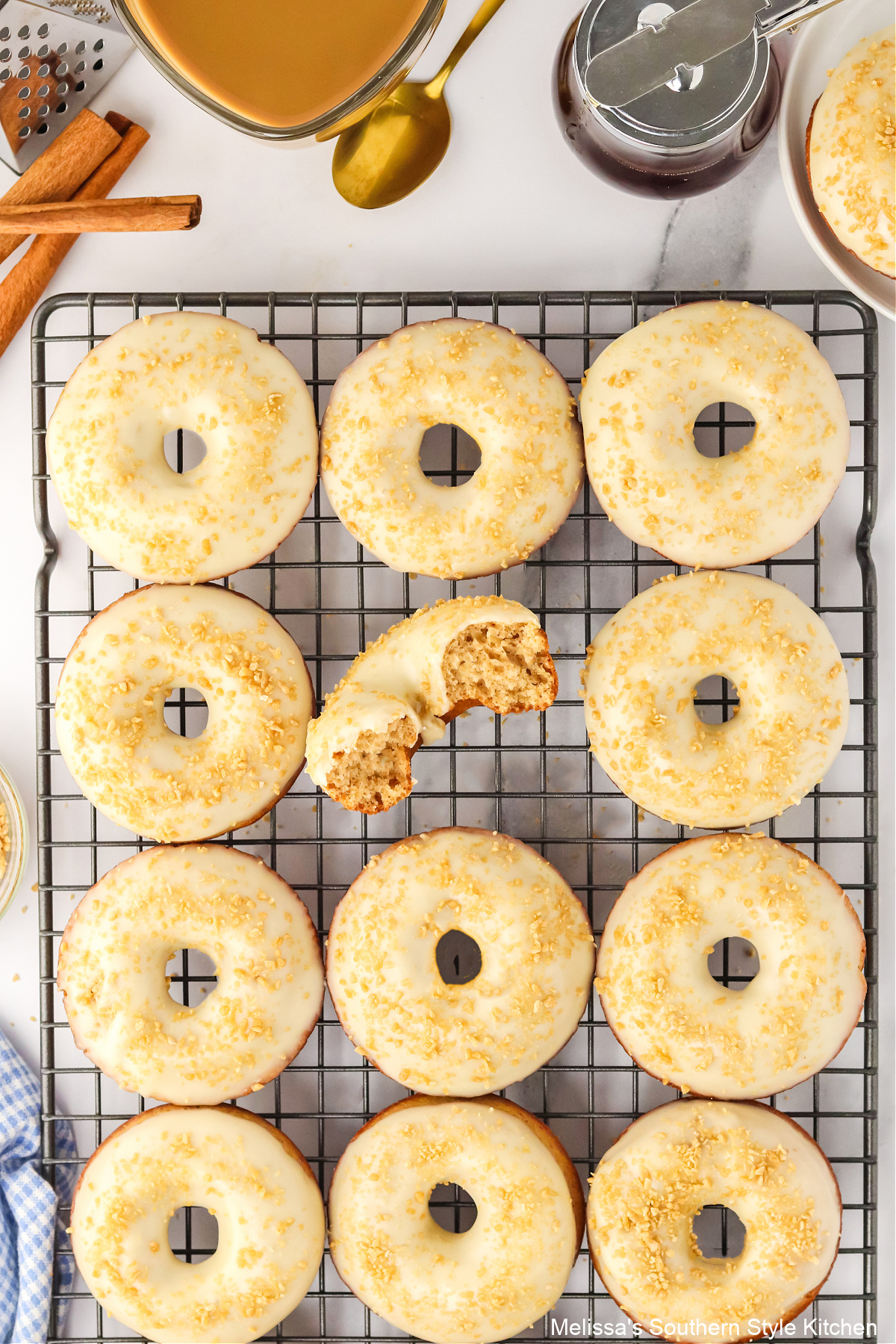 Maple Donuts - melissassouthernstylekitchen.com