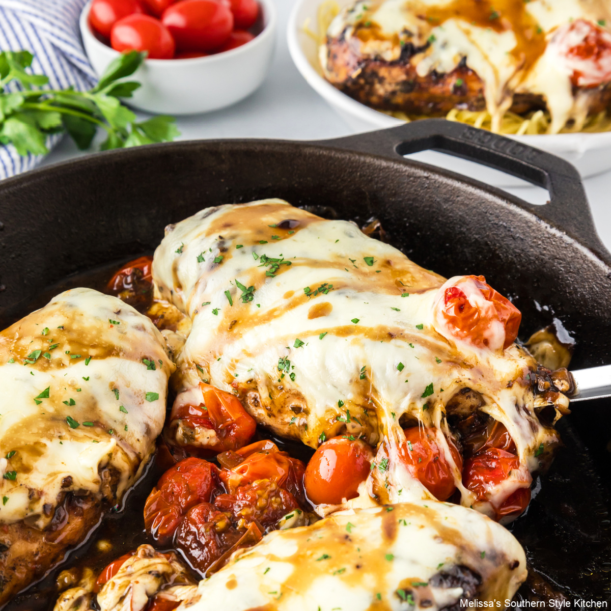 Caprese Chicken - melissassouthernstylekitchen.com