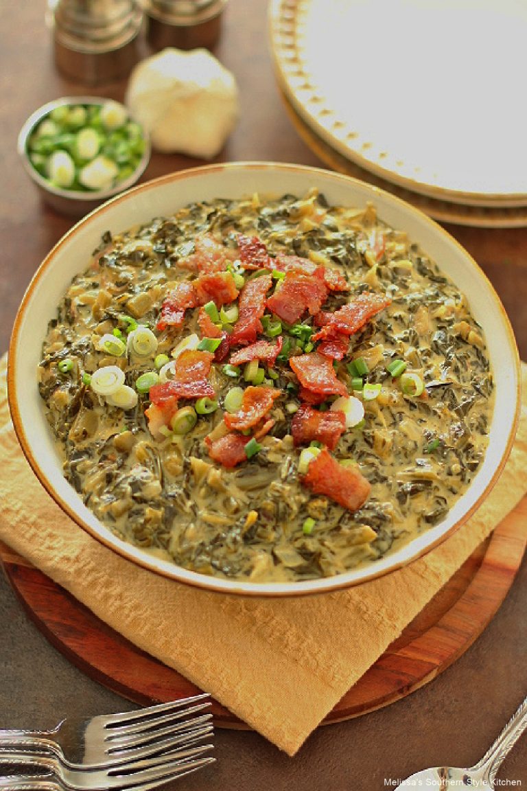 Creamed Collard Greens - melissassouthernstylekitchen.com