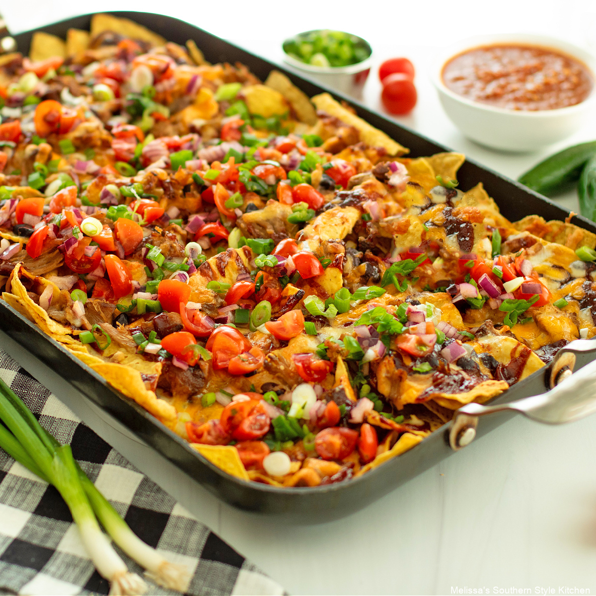 Pulled Pork Nachos - melissassouthernstylekitchen.com