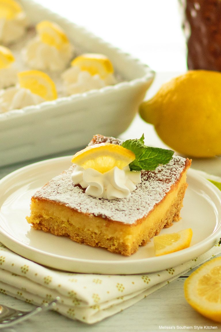 Lemon Gooey Butter Cake - melissassouthernstylekitchen.com