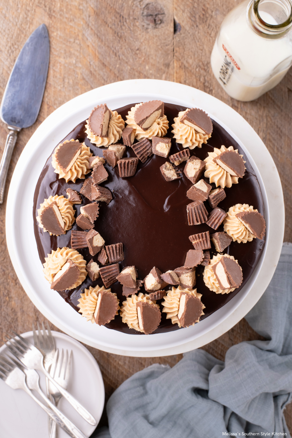 Reese's Cake - melissassouthernstylekitchen.com