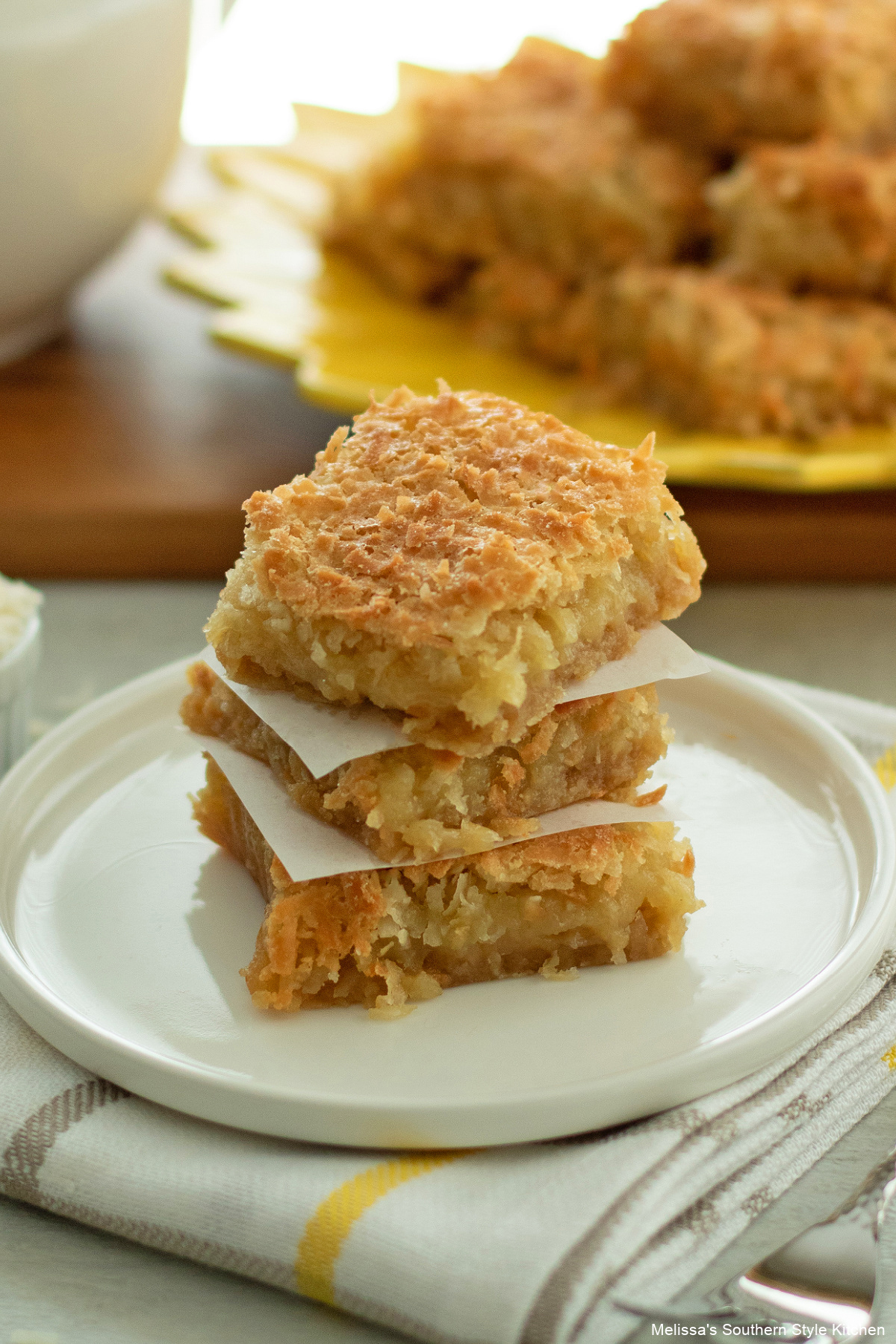 Coconut Bars - melissassouthernstylekitchen.com