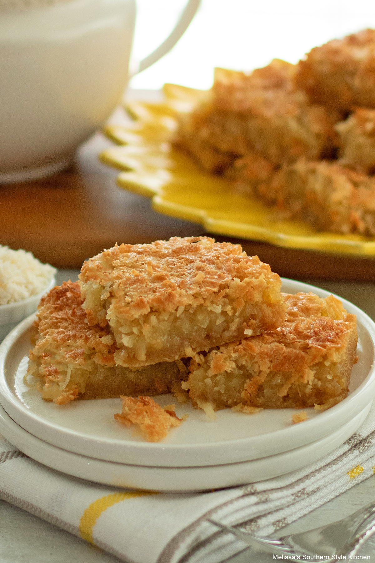 Coconut Bars - melissassouthernstylekitchen.com
