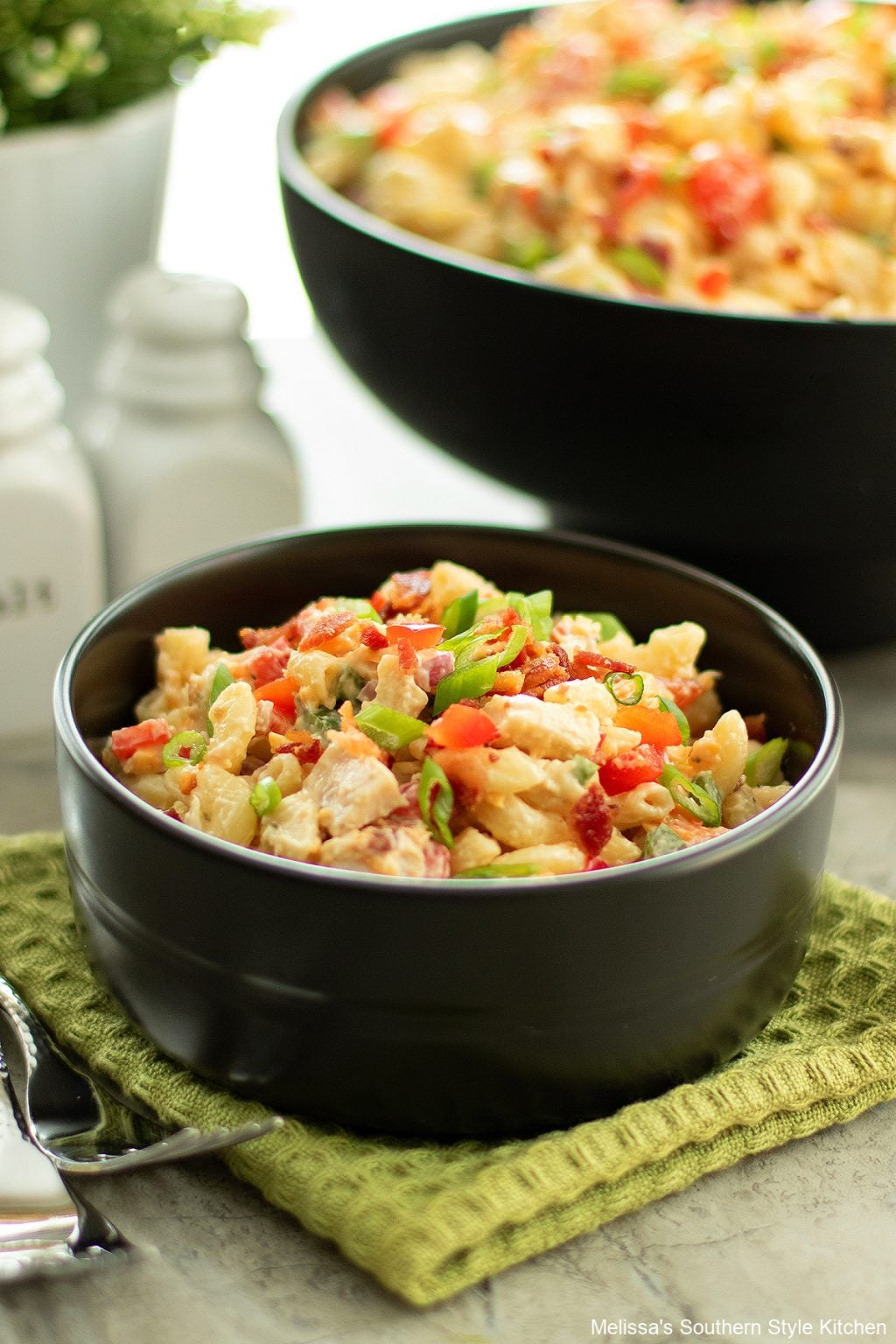 Chicken Macaroni Salad - melissassouthernstylekitchen.com